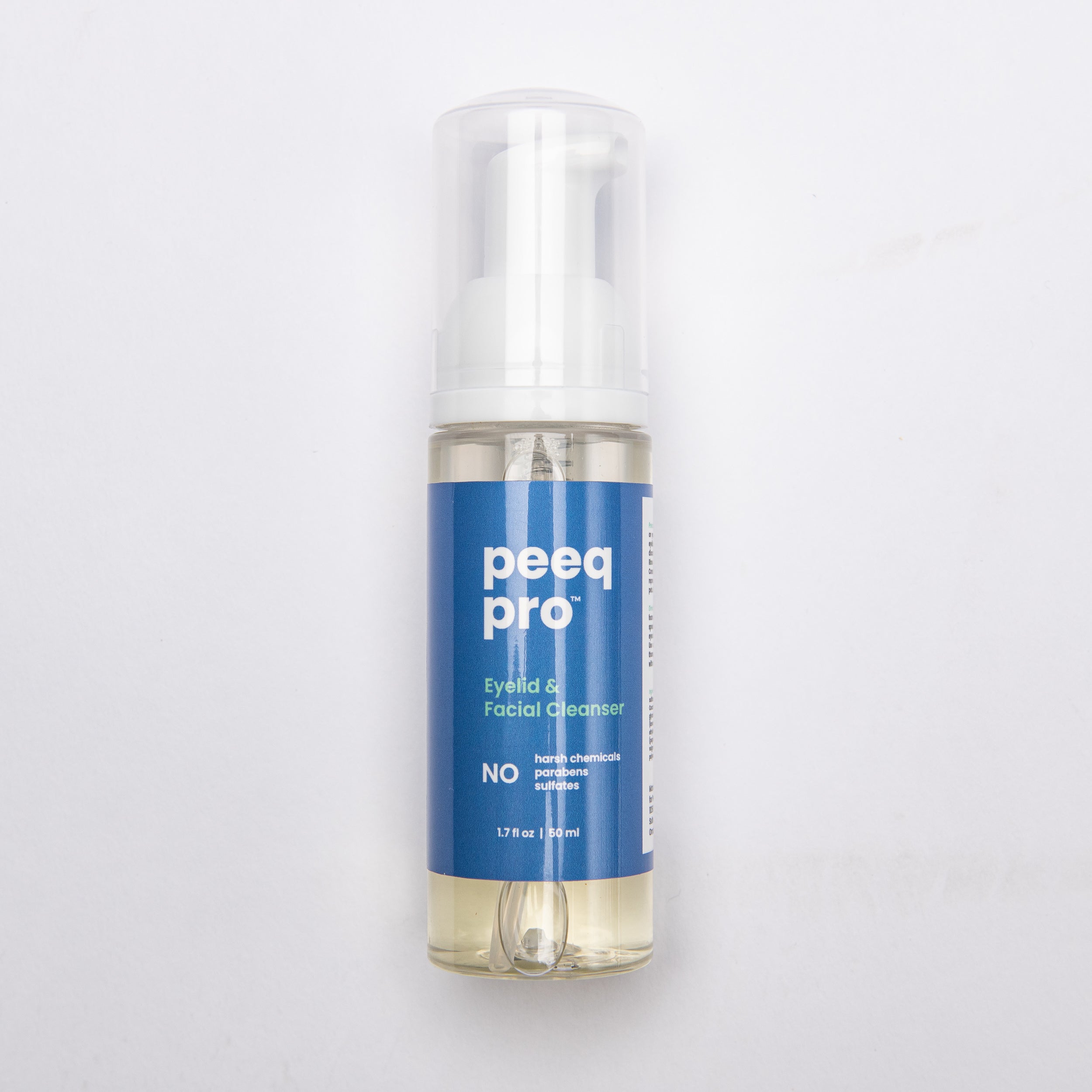 Foaming Eyelid & Facial Cleanser for Eyelid Hygiene – Peeq Pro